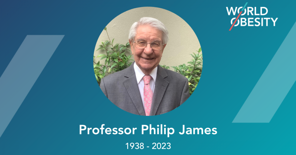Remembering Professor Philip James: A pioneer of obesity research ...