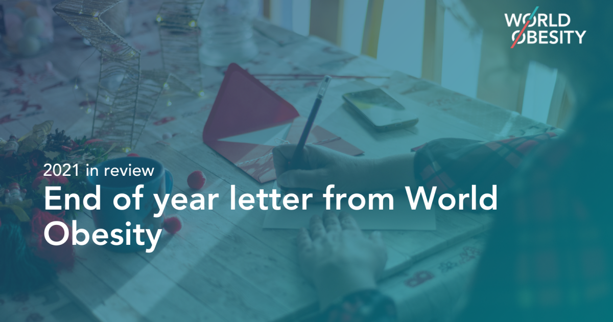 2021: End of Year letter | World Obesity Federation